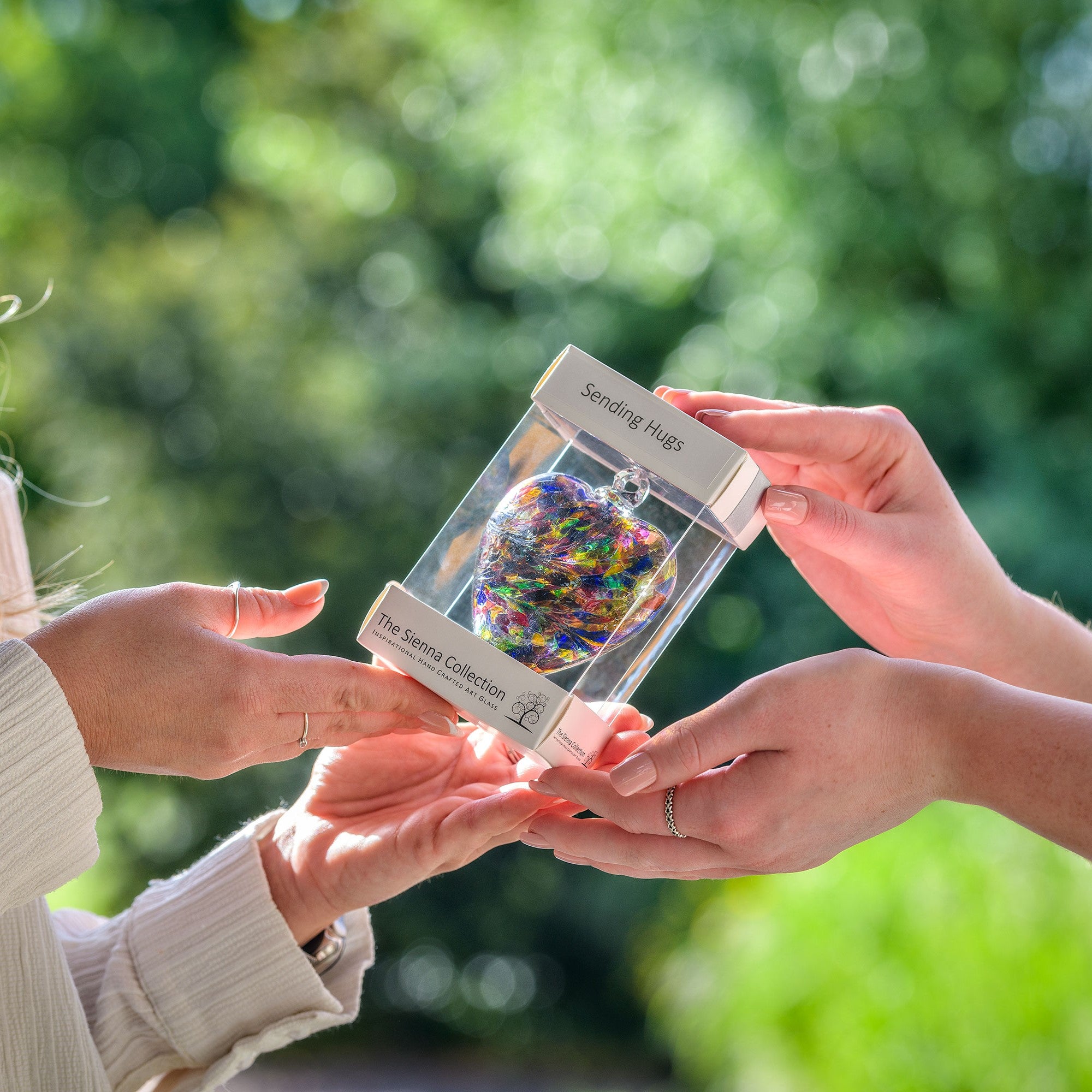 Sentiment Hearts – Aspire Art Glass